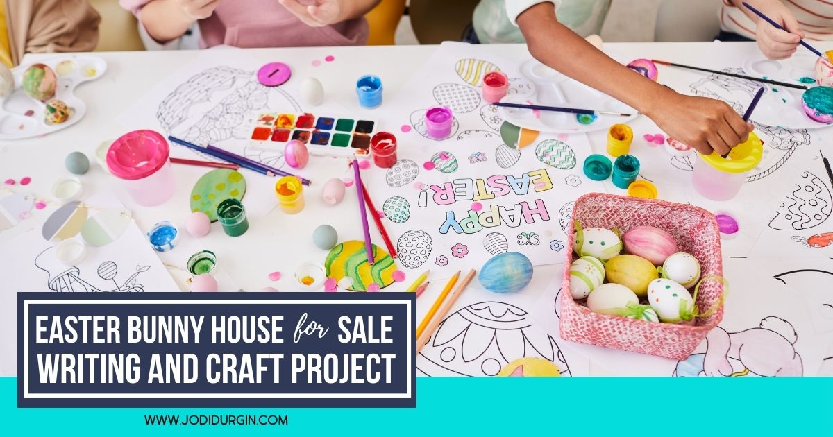 Easter Bunny Writing Activity for Elementary Students - Teaching with ...