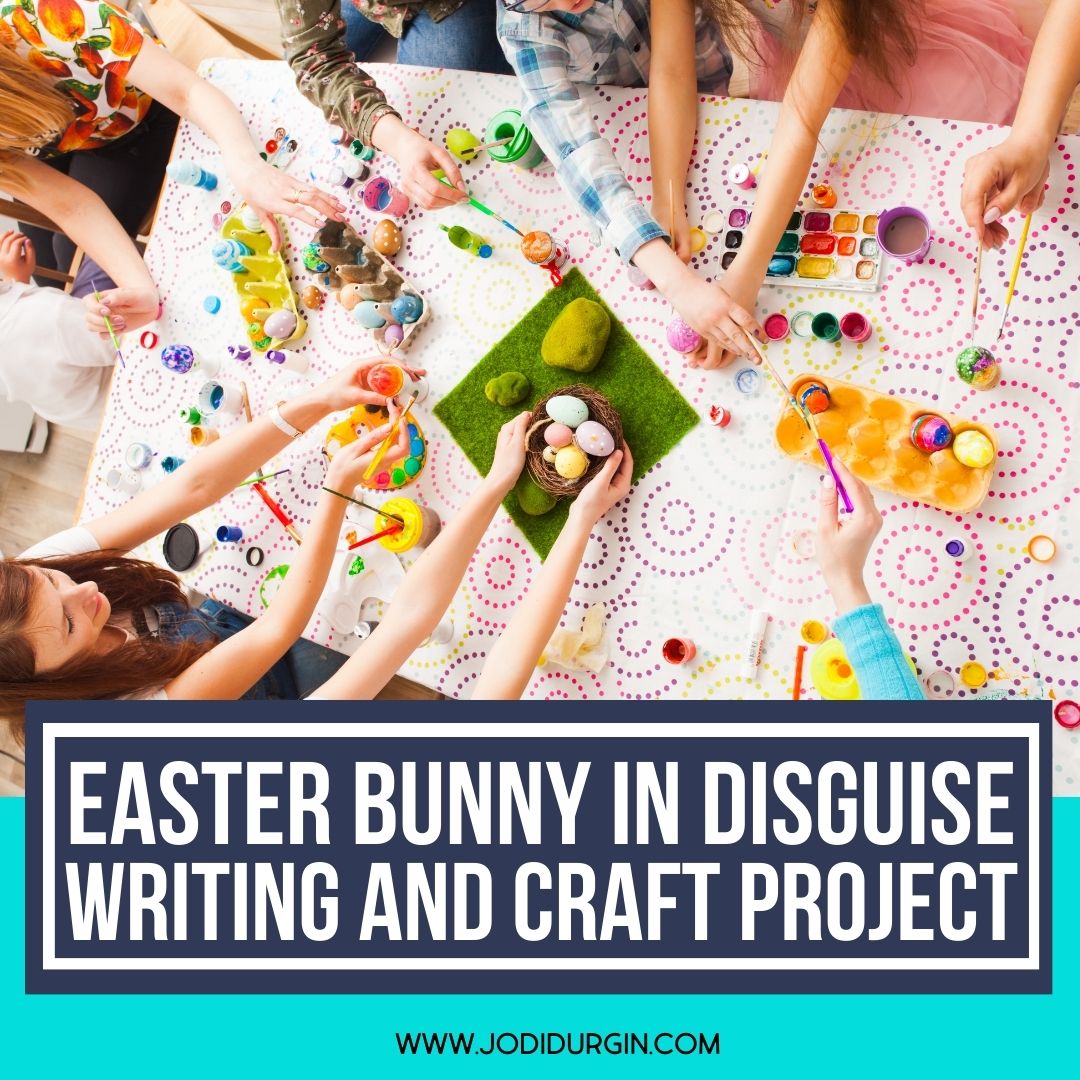 Easter Bunny in Disguise Writing Activity for Elementary Students ...