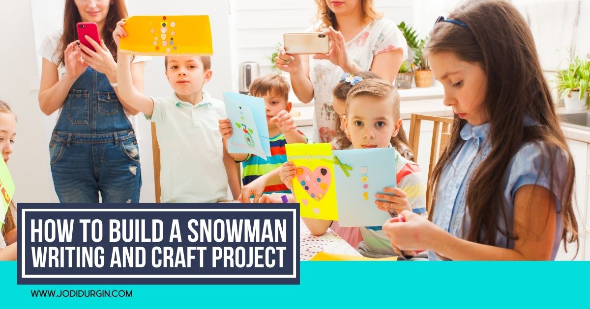 How to Build a Snowman Writing Activity for Elementary Students ...
