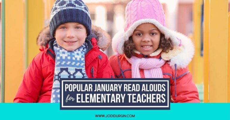 January Read Alouds for Elementary Teachers (Grades 1-5) in 2025 ...