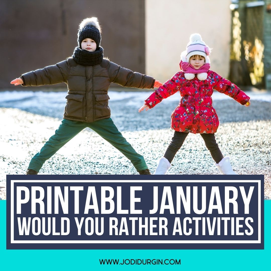 Would You Rather Activities for Elementary Students: January Edition ...