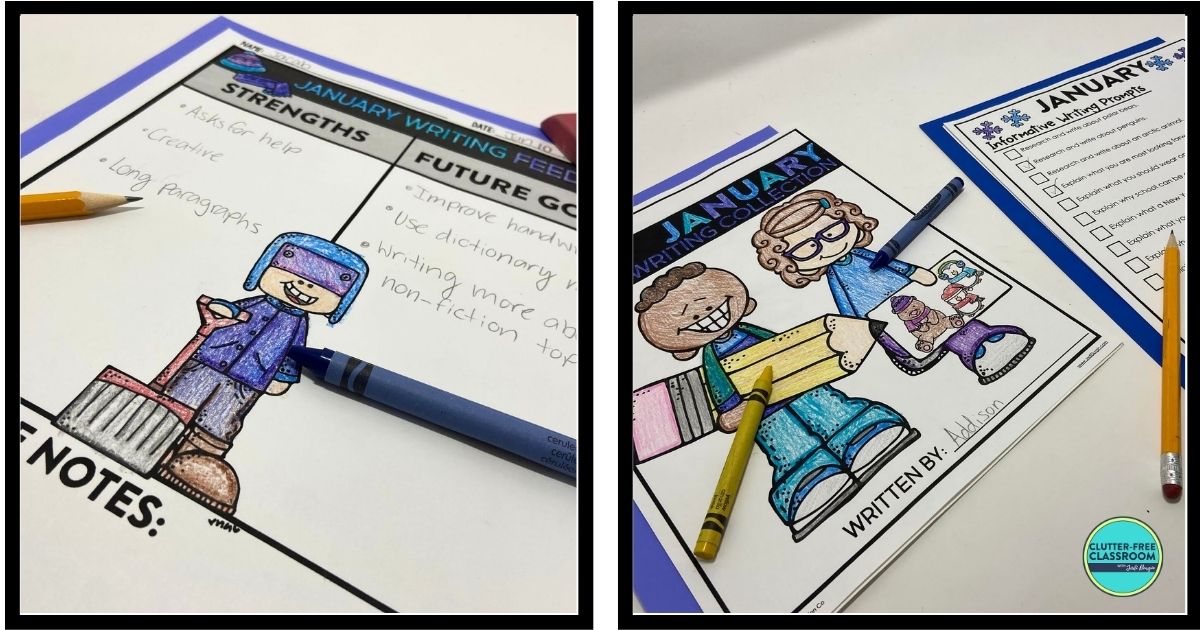 January Writing Prompts for Elementary Students in 2025 - Teaching with ...