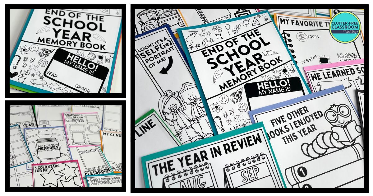 End of the Year Memory Books for Elementary Students - 2025 - Teaching ...