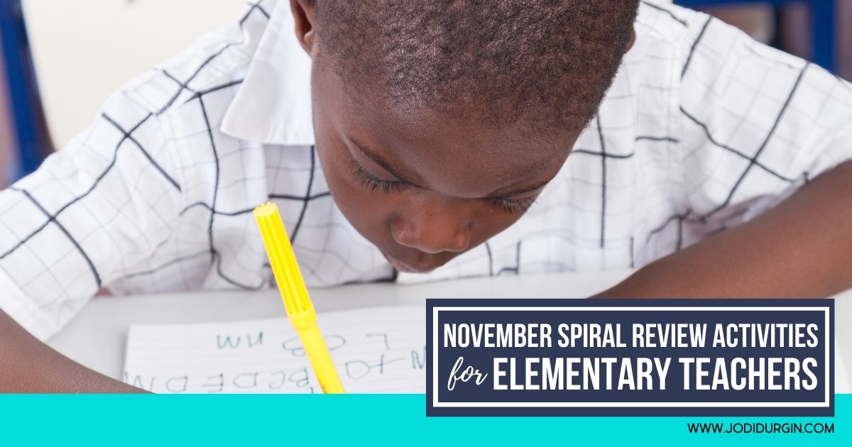 November Math Worksheets for Elementary Students in 2025 - Teaching ...