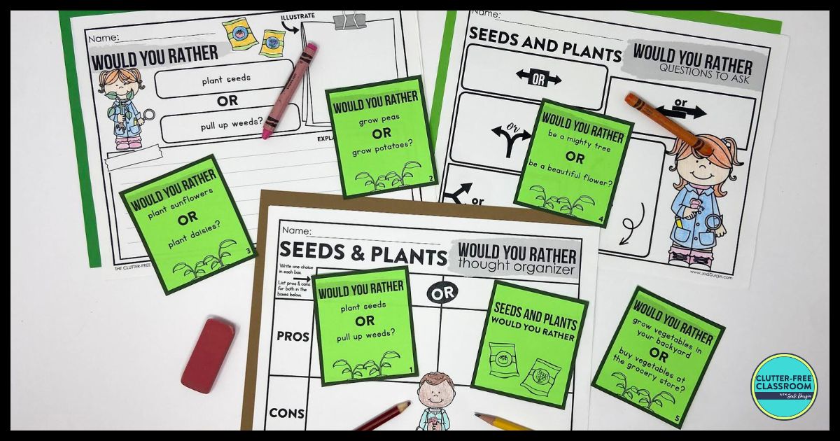 March Would You Rather Questions and Activities for Elementary Students ...