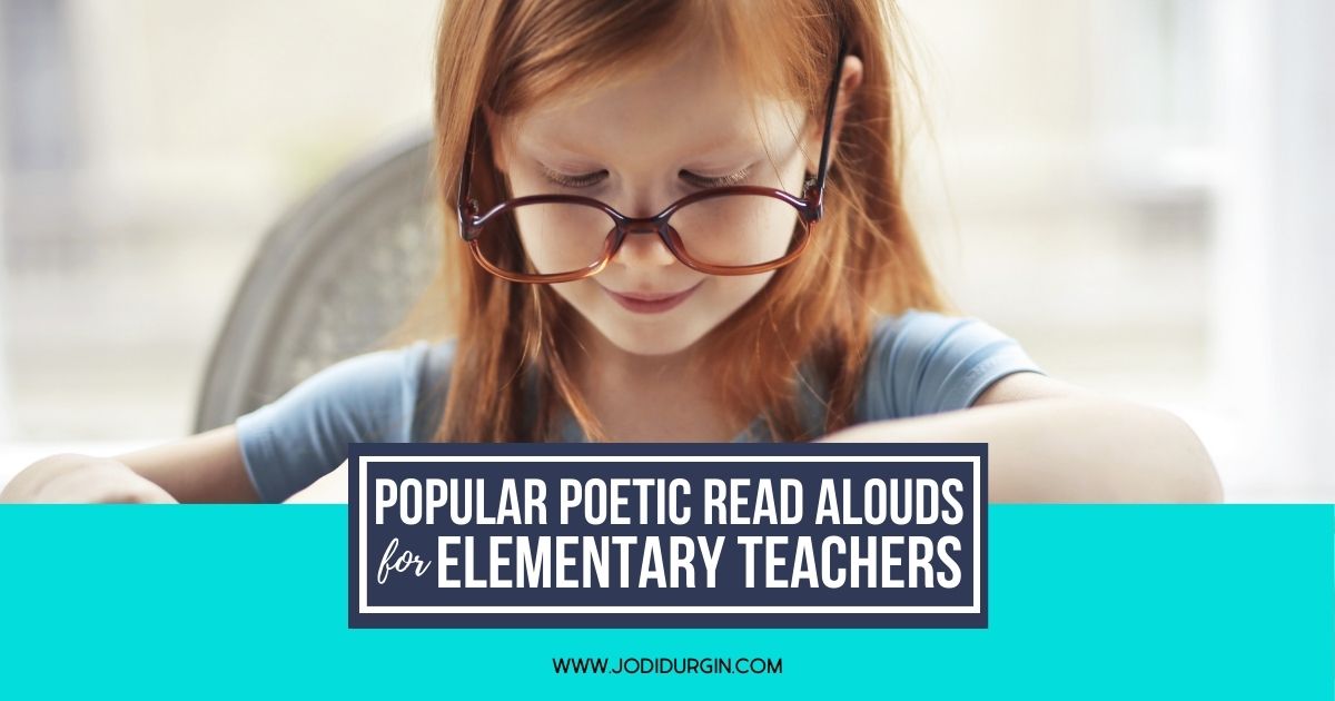 Poetry Read Alouds for Elementary Teachers (Grades 1-5) in 2026 ...