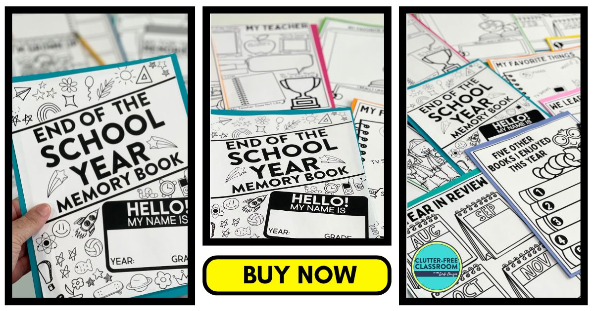 End of the Year Memory Books for Elementary Students - 2025 - Teaching ...
