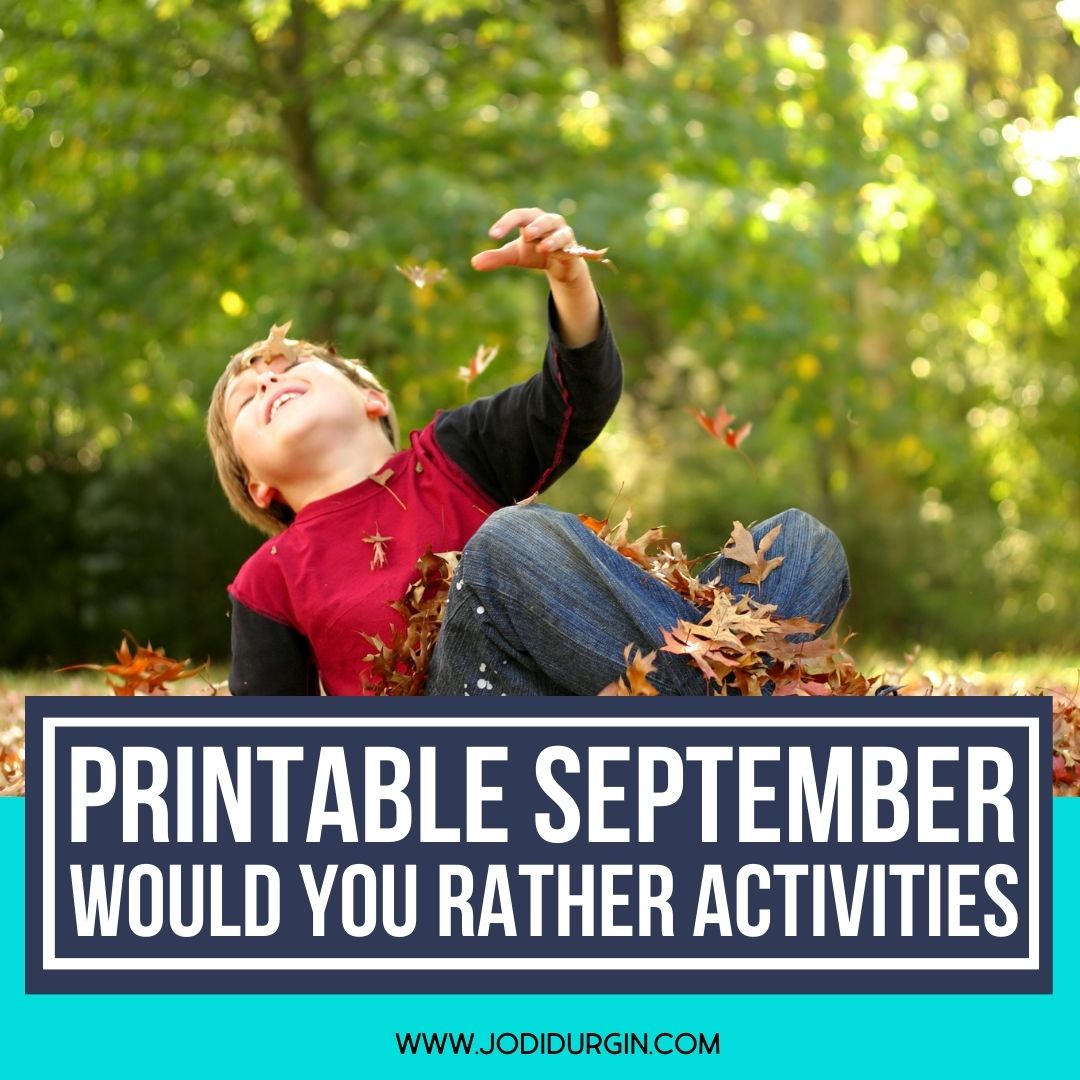 September Activities for Elementary Students (Grades 1-5) in 2024 ...