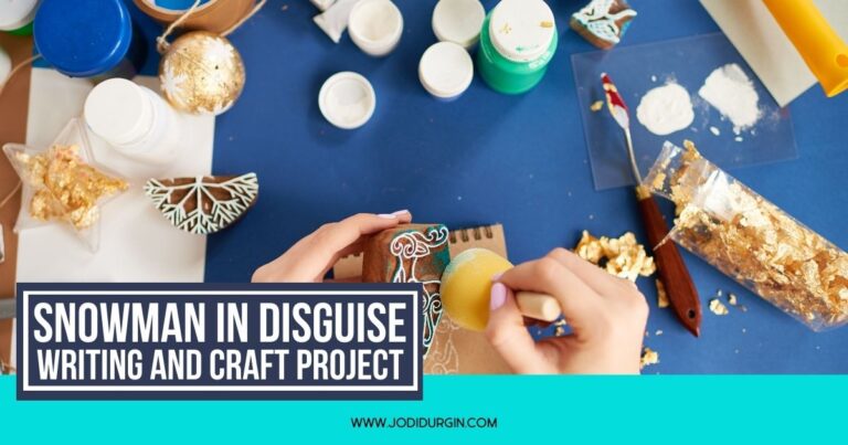 Disguise a Snowman Project for Elementary Students - Teaching with Jodi ...