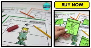 March Would You Rather Questions and Activities for Elementary Students ...