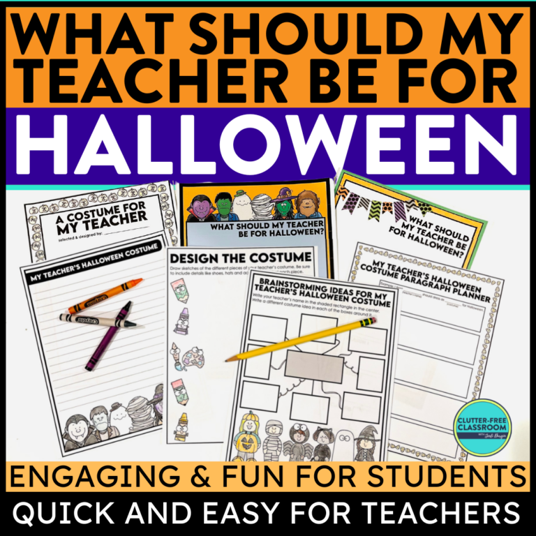 What Should My Teacher Be for Halloween Writing Activity - Teaching ...