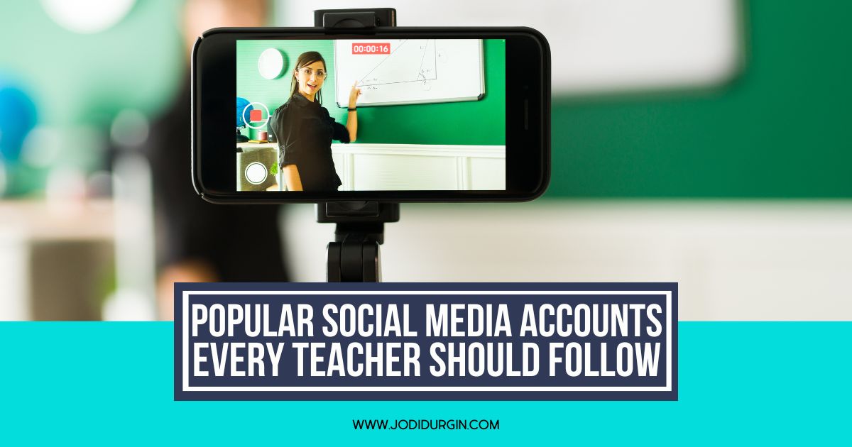 Teacher Instagram Accounts and Facebook Groups: Let's Connect on Social ...