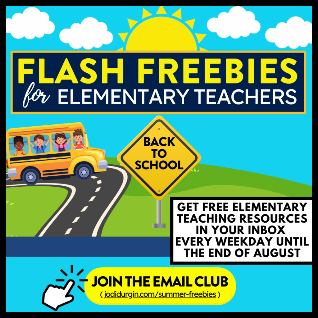 30 Summer Freebies for Elementary Teachers - Teaching with Jodi Durgin ...