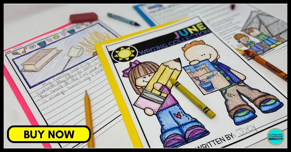 June Writing Prompts for Elementary Students in 2026 - Teaching with ...