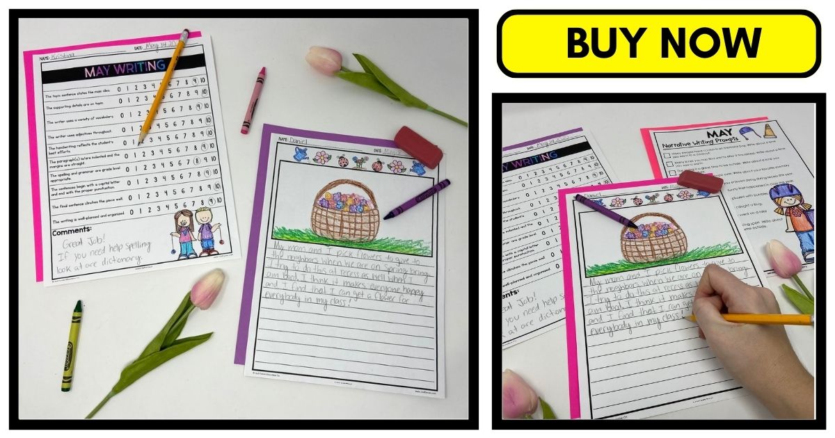 May Writing Prompts for Elementary Students in 2026 - Teaching with ...