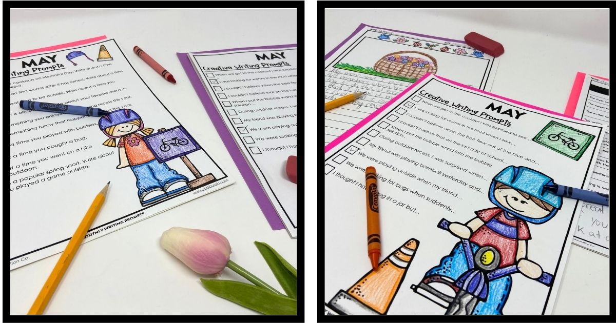 May Writing Prompts for Elementary Students in 2026 - Teaching with ...
