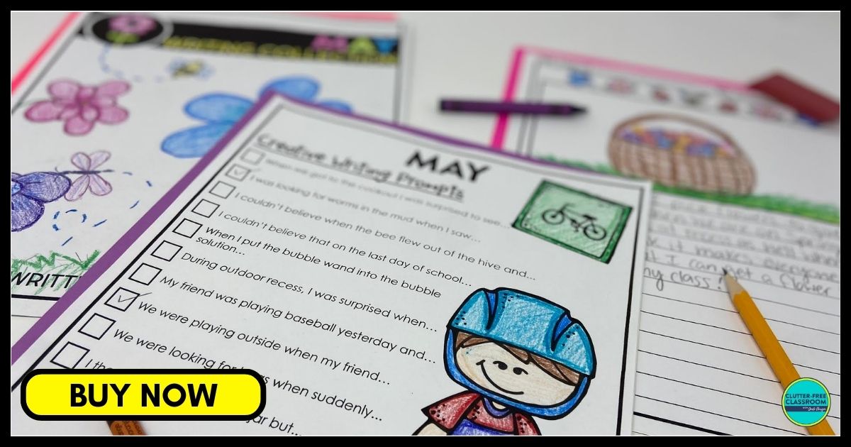 May Writing Prompts for Elementary Students in 2026 - Teaching with ...