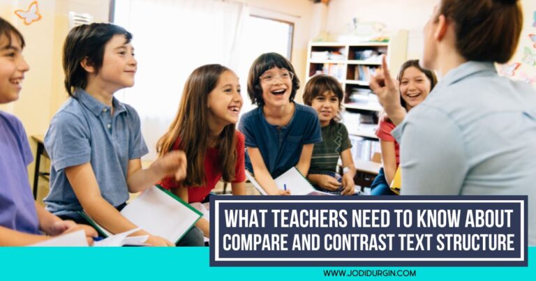 How to Teach Compare and Contrast Text Structure in 2025 - Teaching ...