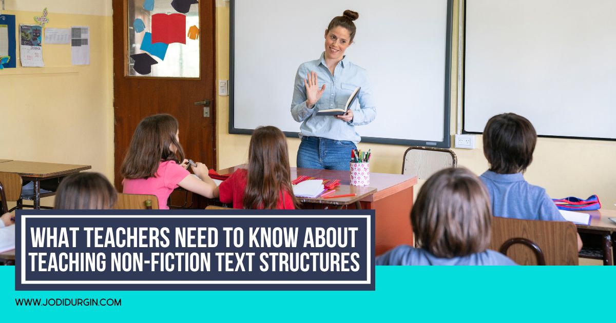 Non-Fiction Text Structures: What Teachers Need to Know - Teaching with ...