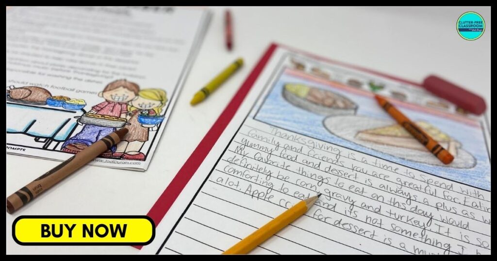 November Writing Prompts for Elementary Students in 2025 - Teaching ...