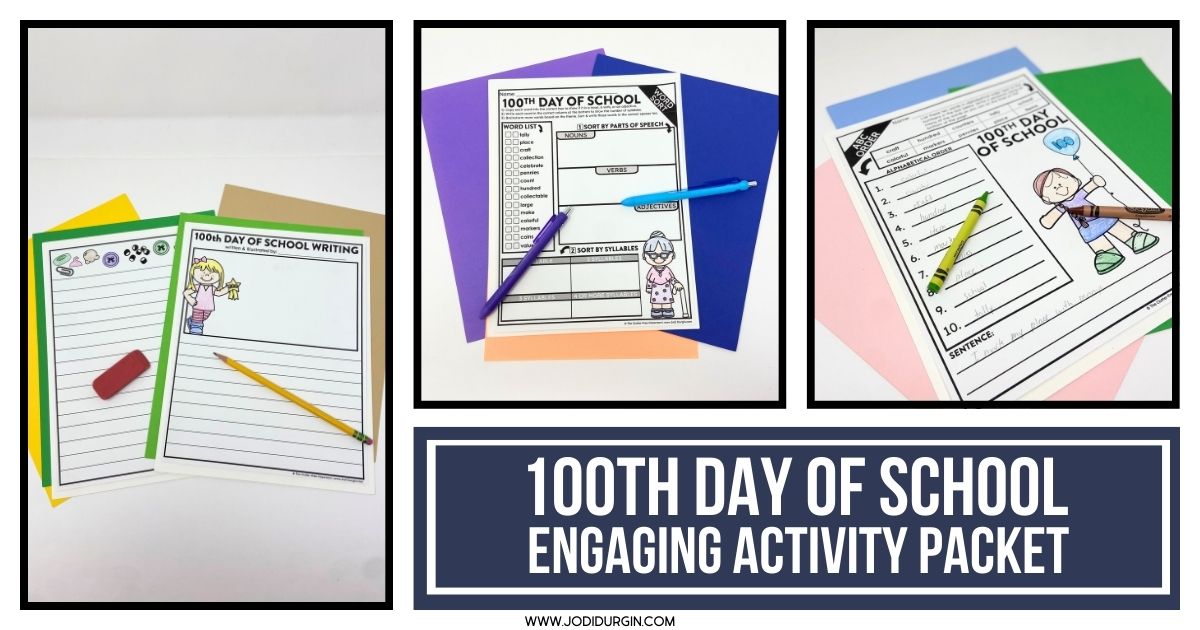 100th Day Worksheets for Elementary Students in 2025 - Teaching with ...