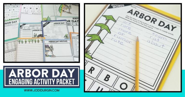 Arbor Day Worksheets for Elementary Students in 2025 - Teaching with ...