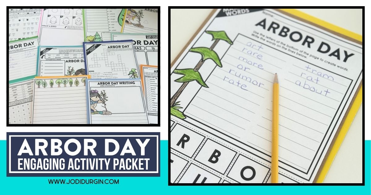 Arbor Day Worksheets for Elementary Students in 2026 - Teaching with ...