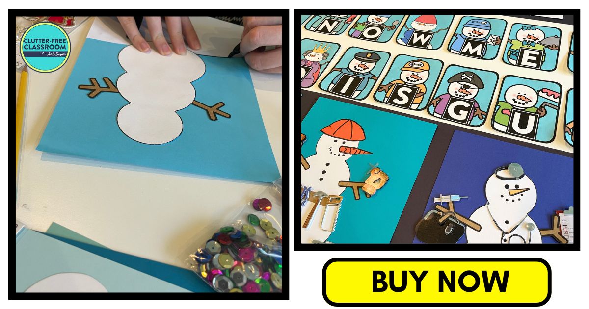 Disguise a Snowman Project for Elementary Students - Teaching with Jodi ...