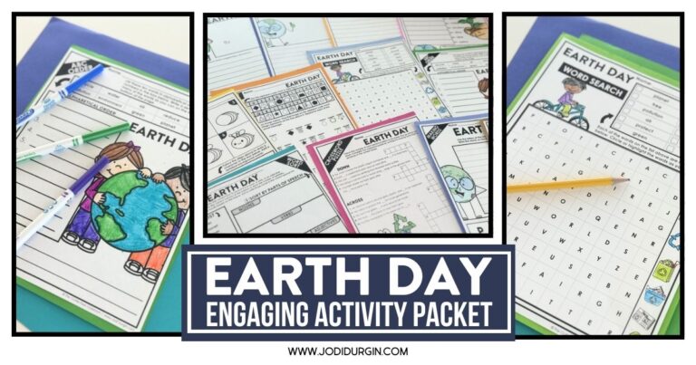 Earth Day Worksheets for Elementary Students in 2026 - Teaching with ...