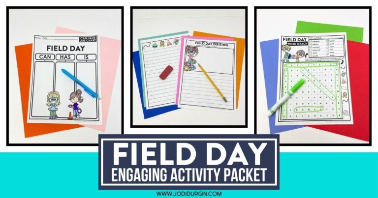 Field Day Worksheets for Elementary Students in 2026 - Teaching with ...
