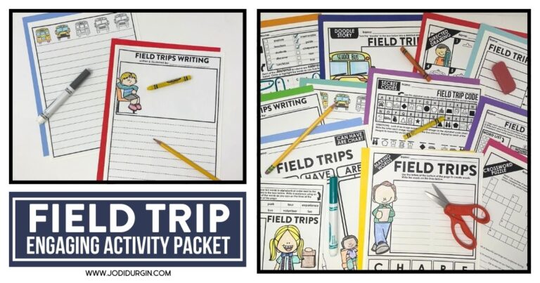 Field Trip Worksheets for Elementary Students in 2026 - Teaching with ...
