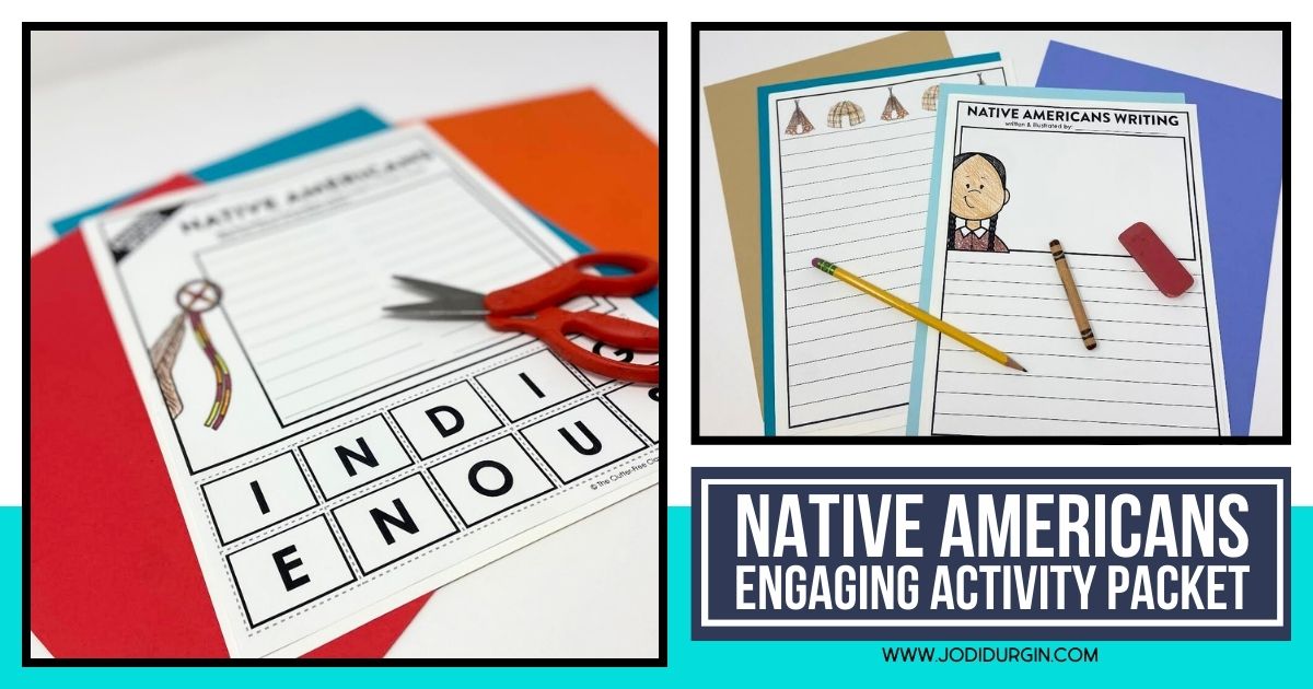 Native American Worksheets 3rd Grade