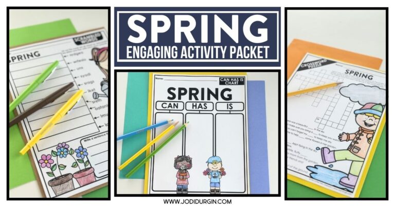 Spring Activity Sheets for Elementary Students in 2026 - Teaching with ...