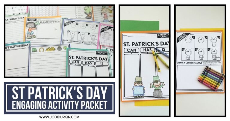 St. Patrick's Day Worksheets for Elementary Students in 2026 - Teaching ...