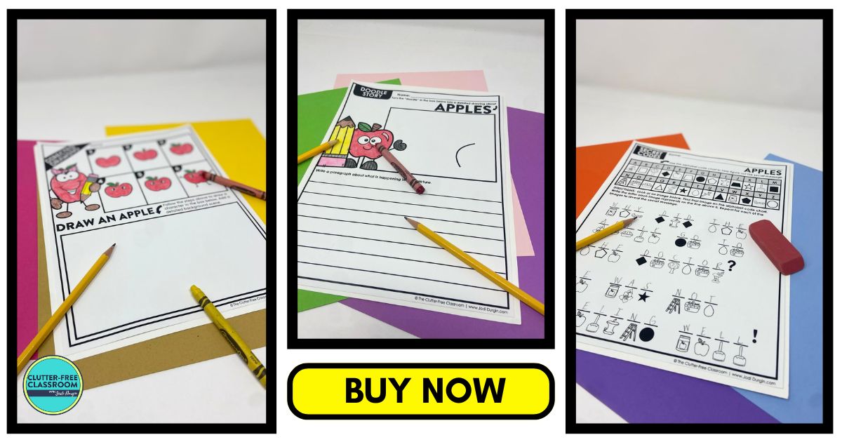 Apple Worksheets for Elementary Students in 2026 - Teaching with Jodi ...