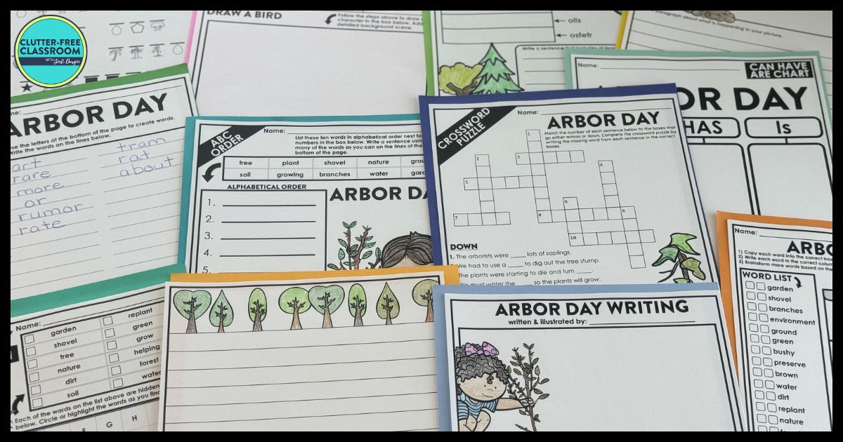 Arbor Day Worksheets for Elementary Students in 2026 - Teaching with ...