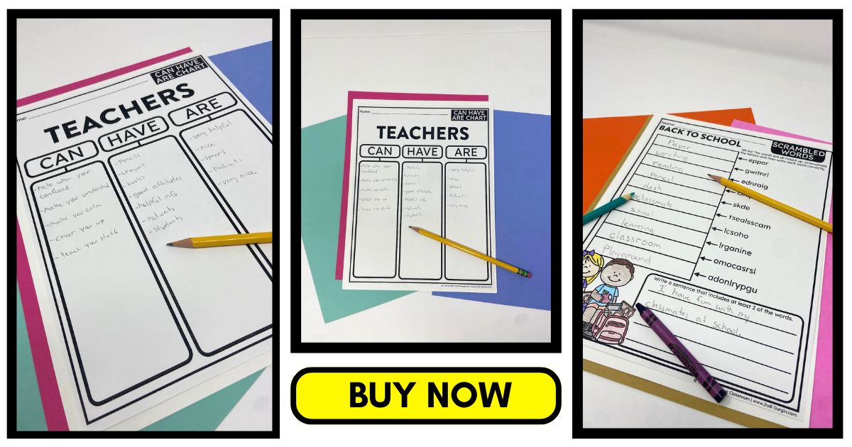 Back to School Themed Activities for Elementary Students in 2026 ...