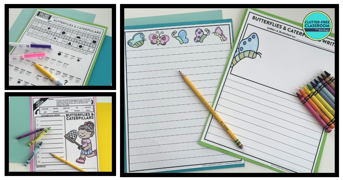 Butterfly Activity Pages for Elementary Students in 2026 - Teaching ...