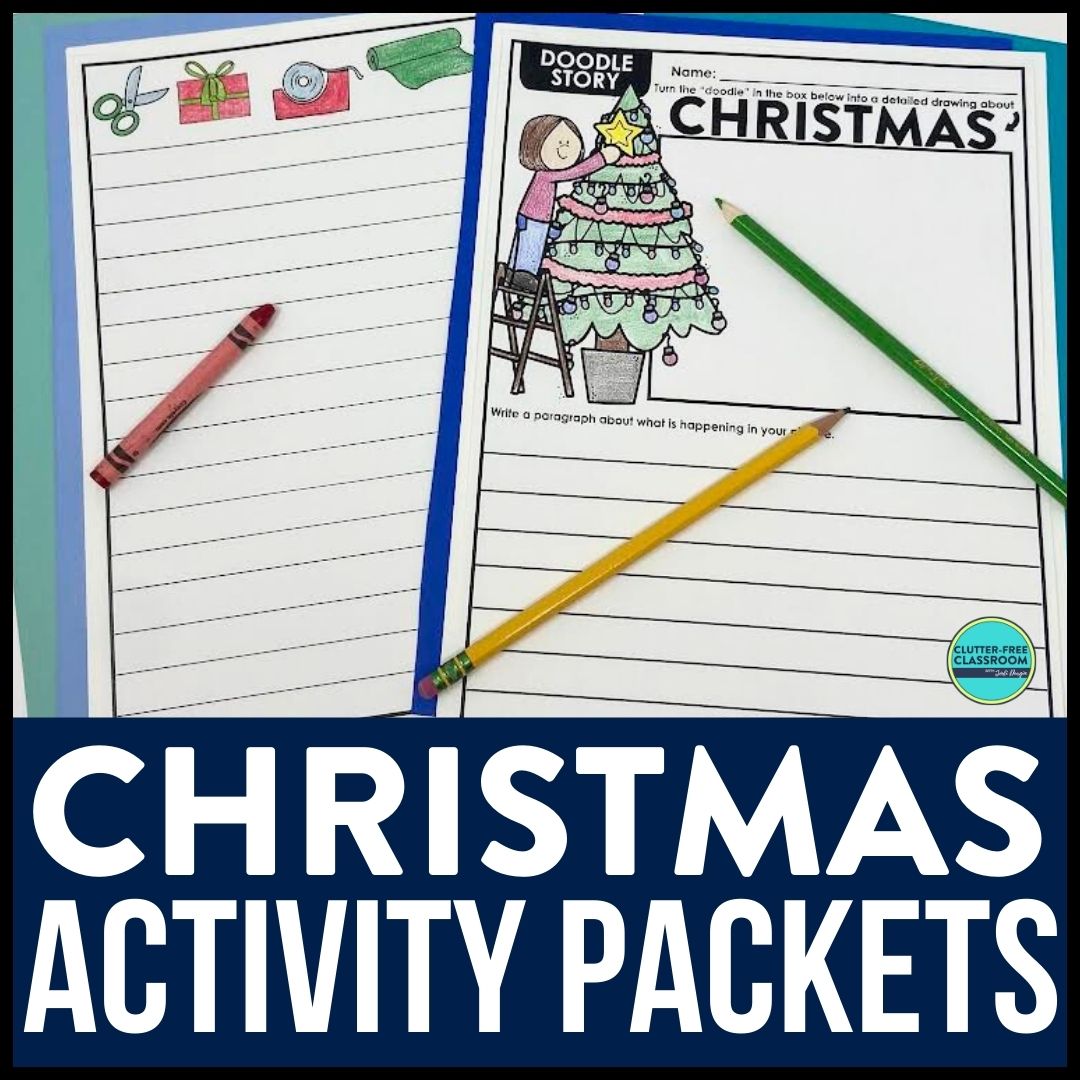 Christmas Activity Pages for Elementary Students in 2026 - Teaching ...