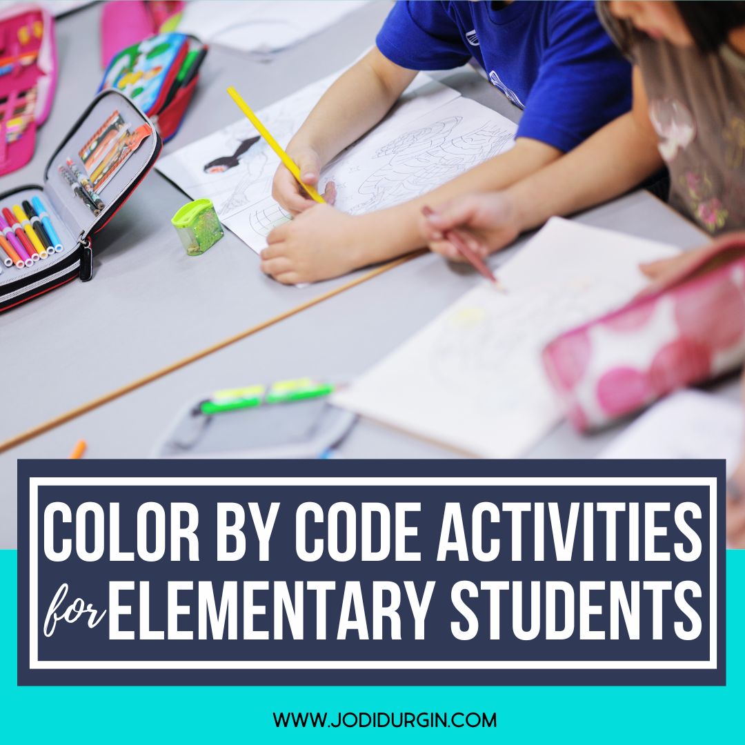 Color by Code Worksheets for Elementary Teachers in 2025 - Teaching ...