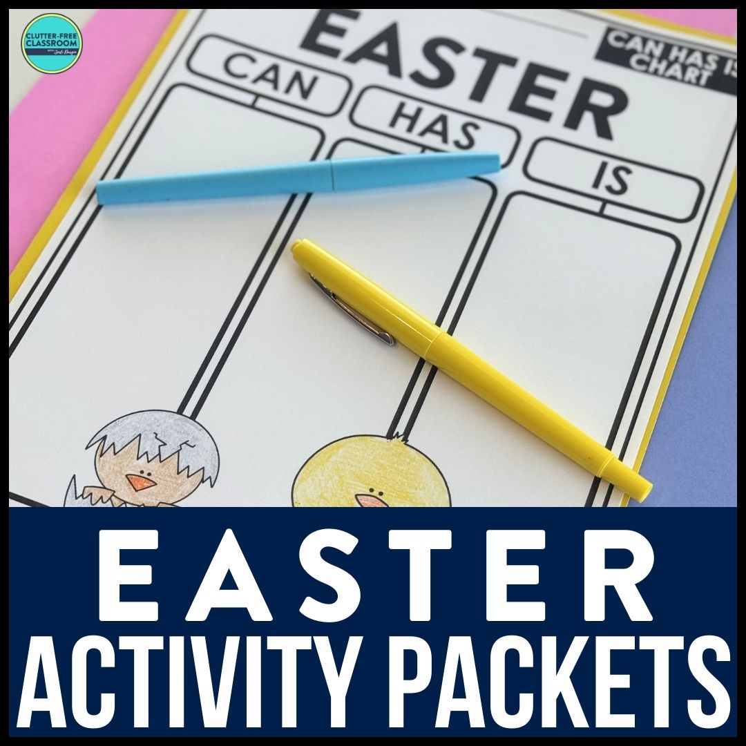 Easter Worksheets for Elementary Students in 2026 - Teaching with Jodi Durgin and Company