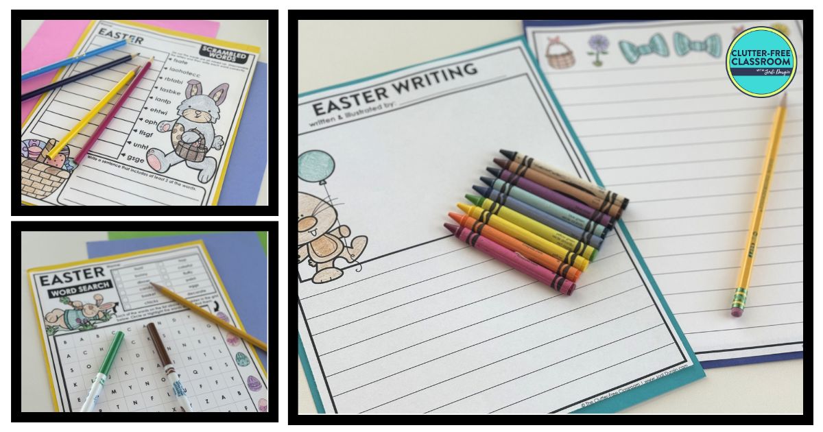 Easter Worksheets for Elementary Students in 2025 - Teaching with Jodi ...