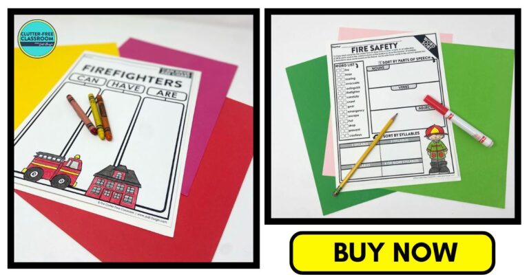 Fire Safety Activity Pages for Elementary Students in 2025 - Teaching ...