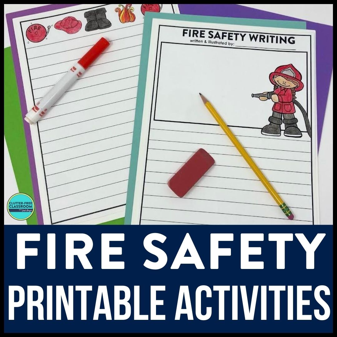 Fire Safety Activity Pages for Elementary Students in 2026 - Teaching ...