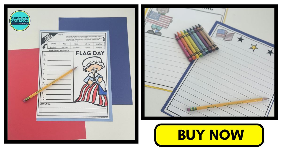 Flag Day Worksheets for Elementary Students in 2026 - Teaching with ...
