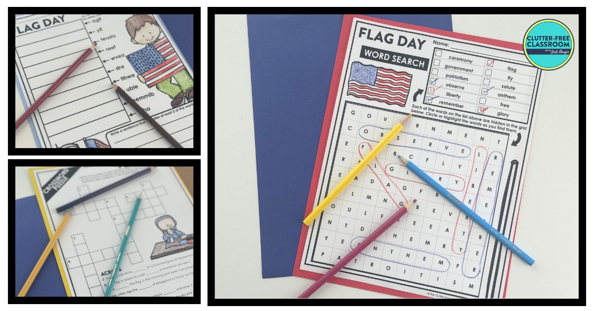 Flag Day Worksheets for Elementary Students in 2026 - Teaching with ...