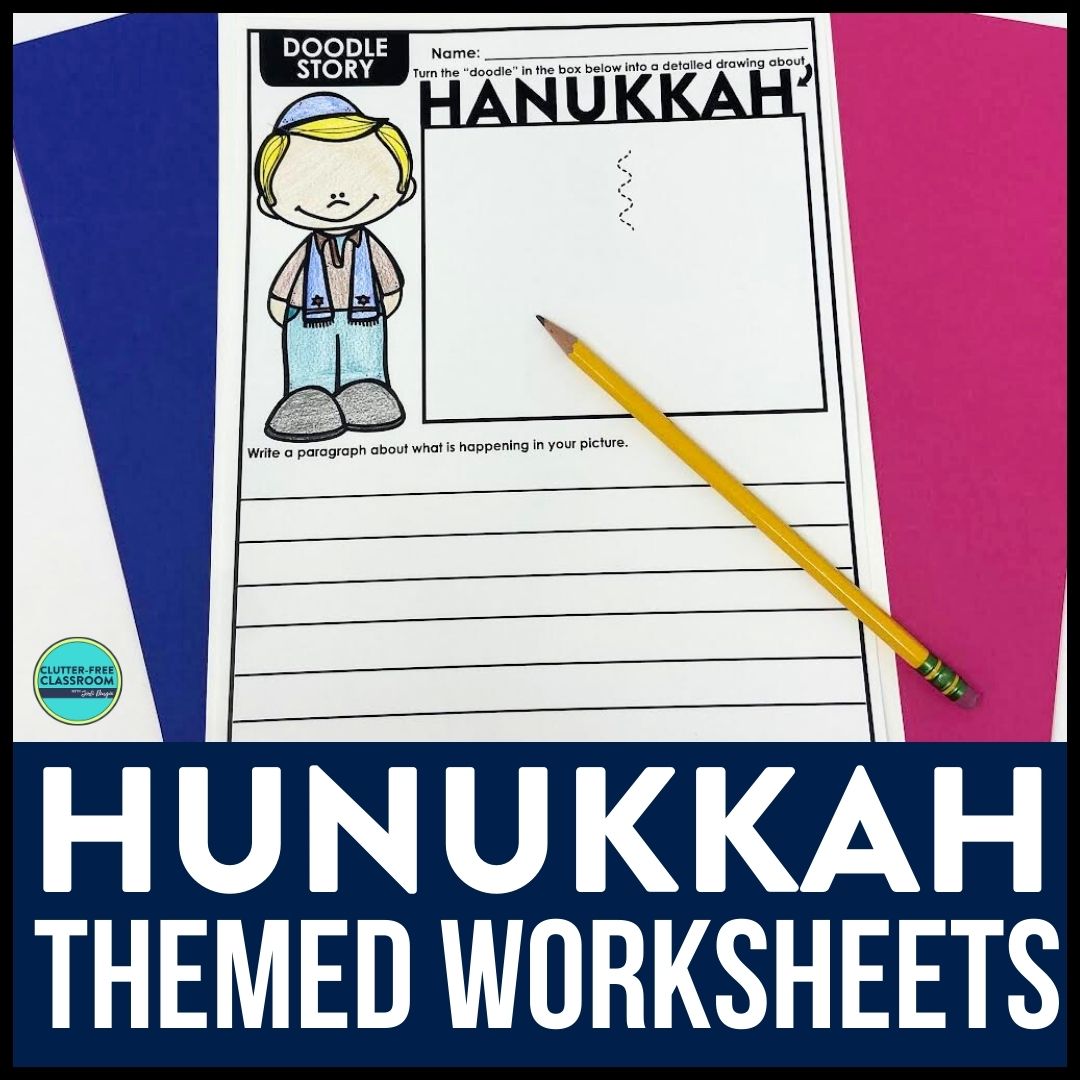 Hanukkah Worksheets for Elementary Students in 2025 - Teaching with ...