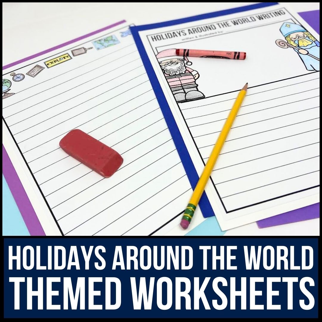 Holidays Around the World Worksheets for Elementary Students in 2025 ...