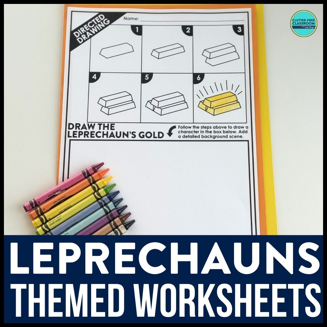 Leprechaun Worksheets for Elementary Students in 2026 - Teaching with ...