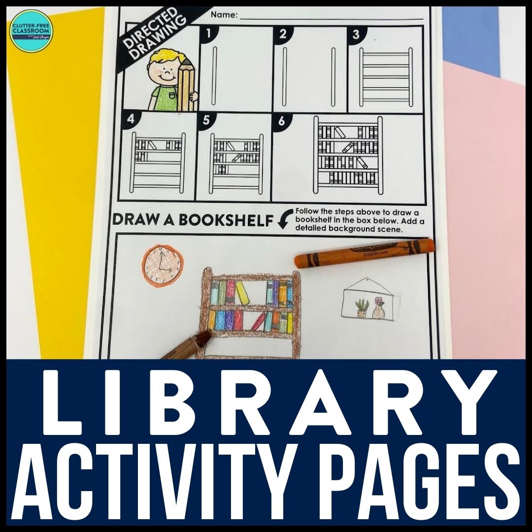 Library Worksheets for Elementary Students in 2026 - Teaching with Jodi ...